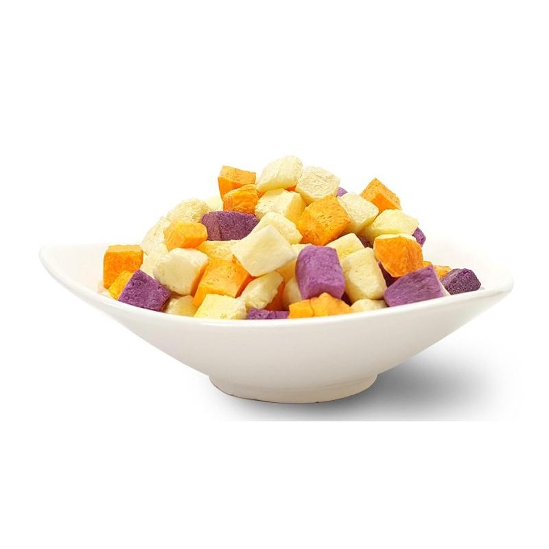Quick-Bite Organic Dried Vegetable Cubes Snack 10g (Pack of 3 ...